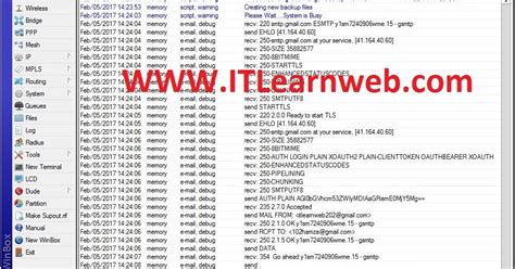 Send Mikrotik User Manger Backup File Every Day Via E Mail Mikrotik