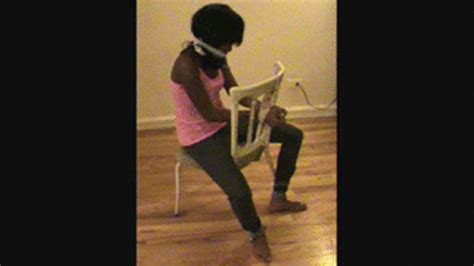 Tessa Bound To A Chair Hq Jeansbound Clips4sale