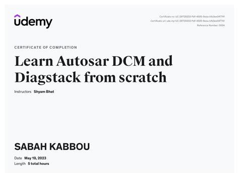 Autosar Can Ecu Automobile Engineering Udemy Learning Sabah Kabbou