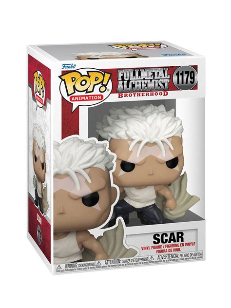 Vinyl Figure Anime Fullmetal Alchemist Brotherhood Pop Scar Darkwood
