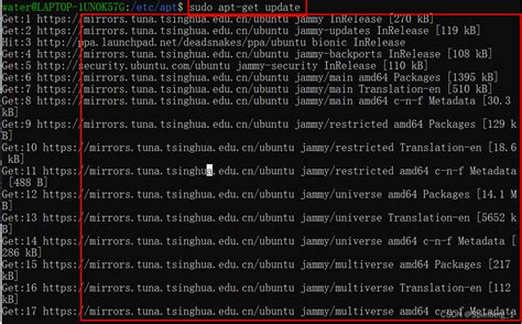 更换ubuntu系统源至清华大学镜像站 csdn博客