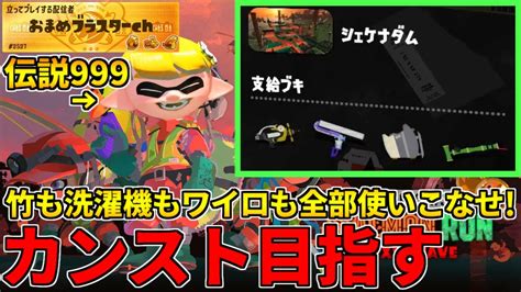 野良カンスト130回した男のサモラン！伝説720～癖強ブキ達使いこなしダム野良カンストへ！【スプラトゥーン3サーモンランnw】 Youtube