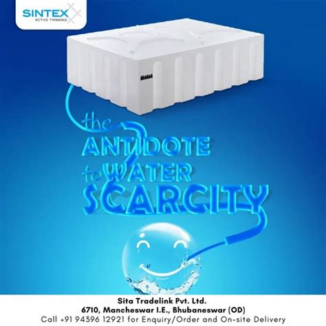 Sintex Rectangular Loft Water Tank At Best Price In Ahmedabad Id