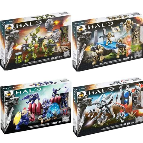 94ชิ้น114ชิ้น150ชิ้น152ชิ้น Halo Promethean Warriors Playset นัก