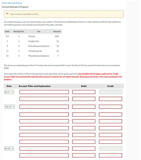 [solved] show attempt history current attempt in progress your answer