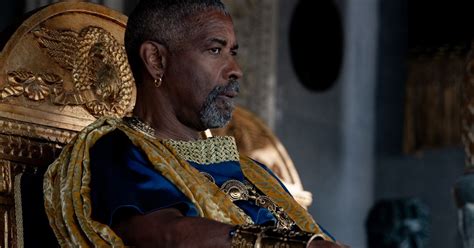 Denzel Washington Says He Filmed A Same Sex Kiss Scene For Gladiator Ii