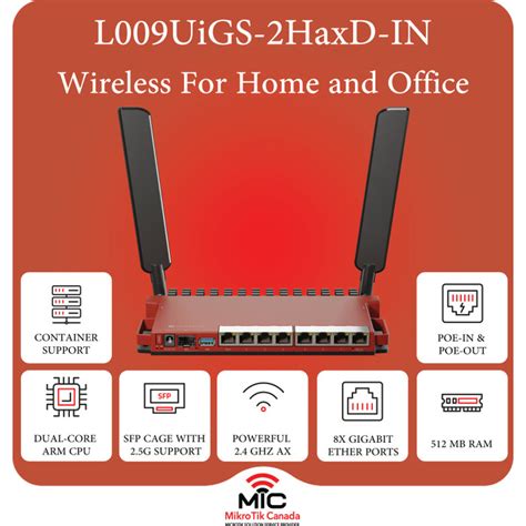 Jual Mikrotik L009UIGS 2HaxD In Wifi 6 Router Wireless Pengganti