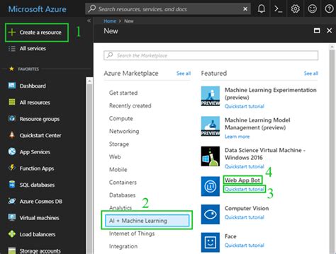 Creating An Azure Chatbot Using Microsoft Bot Framework