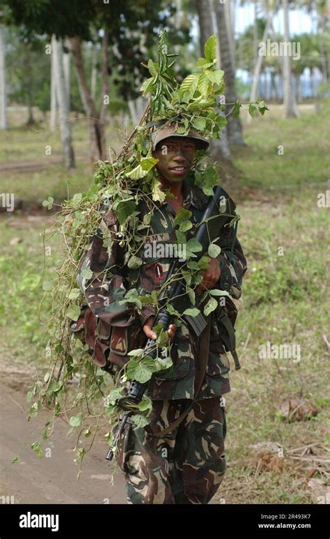 Us Navy A Member Of The Armed Forces Philippines Afp Demonstrates