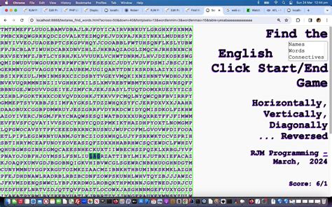 Find English Word Game Modes Tutorial Robert James Metcalfe Blog