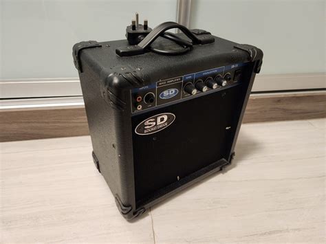 Bass Amplifier Sound Drive Sb 15 Hobbies And Toys Music And Media