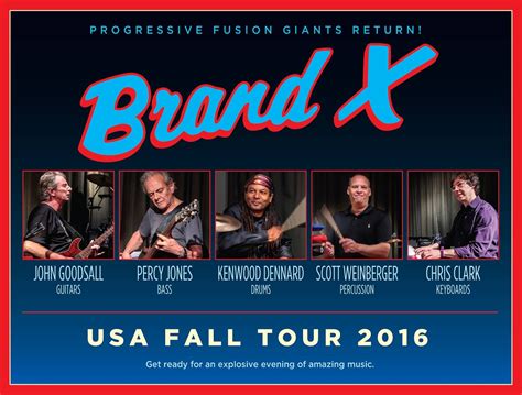 Progworld: Brand X Reunite to Tour US 2016/2017