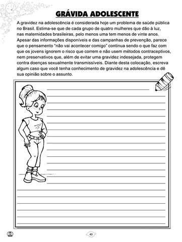 EDUCAÇÃO INFANTIL SEXUALIDADE E PUBERDADE ATIVIDADES E DESENHOS IV