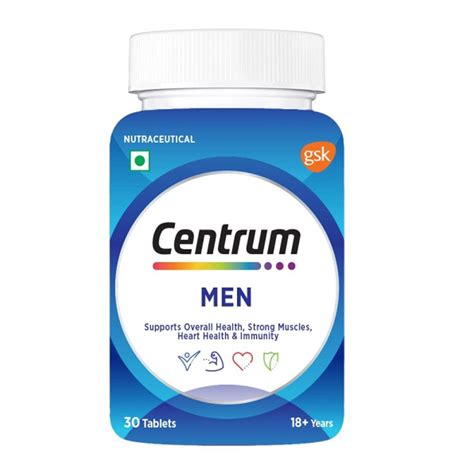 Centrum Men Multivitamins & Multiminerals, 30 Tablets – ClickOnCare