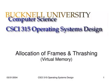 PPT Allocation Of Frames Thrashing Virtual Memory PowerPoint Presentation ID
