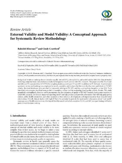 15 Internal External Validity Examples To Download