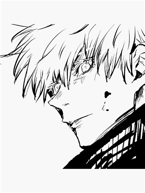 Jujutsu Kaisen Gujo Saturo Stikers Tshirt Mouse Pade Cases Phones More Sticker For Sale By