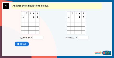 Year 5 Multiply 4 Digits By 2 Digits Lesson Classroom Secrets