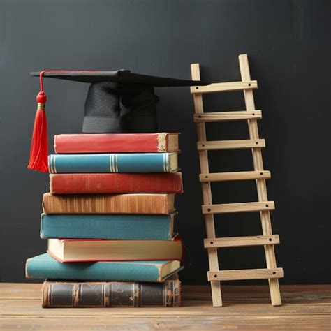 25 000 Stack Books With Graduation Cap Pictures