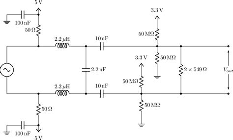 Modelling Differential Amplifier Input Circuit Electrical Engineering