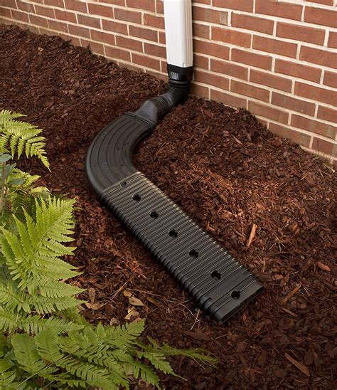Amerimax Stealthflow Low Profile Downspout Kit Plus Extension And