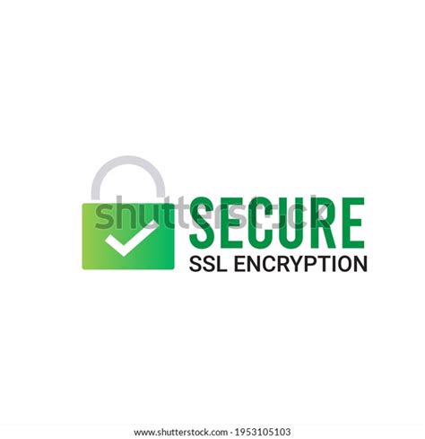 Secure Ssl Encryption Logo Secure Connection Stock Vector Royalty Free 1953105103 Shutterstock
