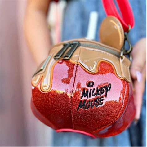 Disney Mickey Candy Apple Crossbody Bag