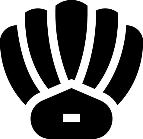 A Black And White Shell Icon 50744669 Vector Art At Vecteezy