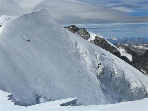 Blick zum Piz Palü Hauptgipfel von Osten Fotos hikr org