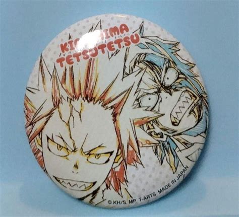 【中古】僕のヒーローアカデミア 缶バッチ 切島鋭児郎and鉄哲徹鐵 メルカリ