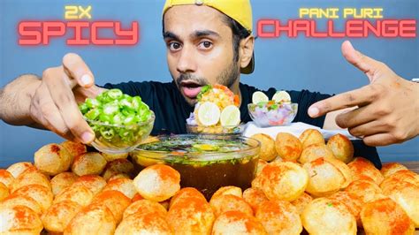 50 Spicy🔥golgappa Challenge 5 Mins Panipuri Challenge Gupchup