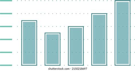 Color Column Chart Data Infographic Statistic Stock Vector Royalty