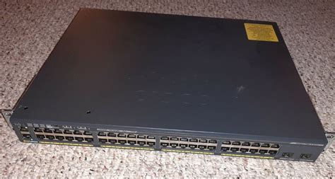 Cisco Catalyst 2960 X Series Ws C2960x 48lpd L Poe 48 Port Switch Qty W Stack