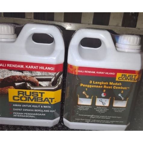 Jual Rust Combat 1ltr Pembersih Karat Instant Shopee Indonesia