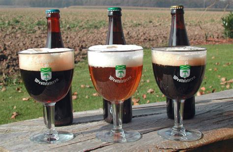 Beer Brewed By Trappist Monks In The Westvleteren Brewery Of Belgium
