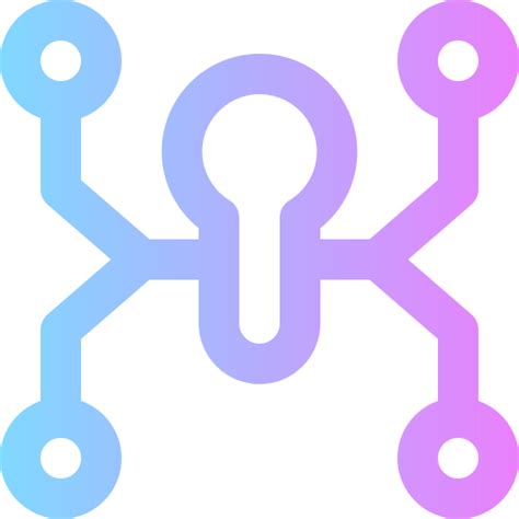 Cyber Security Super Basic Rounded Gradient Icon