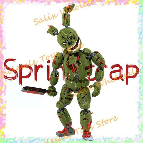 New 3d Printed Pizza Five Nights At Freddys 3 Springtrap T13 Multi