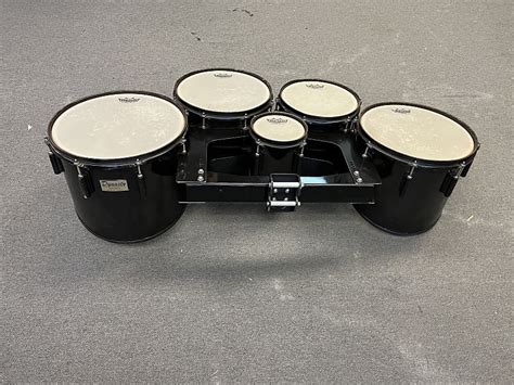 Dynasty Percussion Quint Tenor Marching Drums Reverb