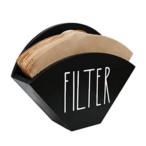 Coffee Filter Holder Farmhouse Cone Filter Storage Organizer Want