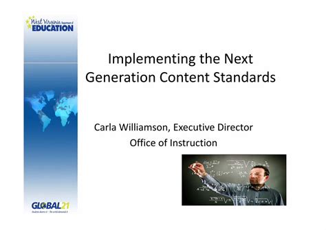 Pdf Implementing The Next Generation Content Standards First Gene · English Language Arts