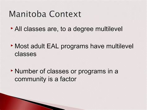 Teaching Multilevel Classes In Adult Esl Ppt