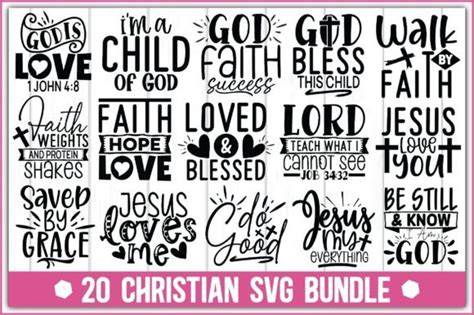 Christian Svg Bundle Graphic By Crafthome · Creative Fabrica