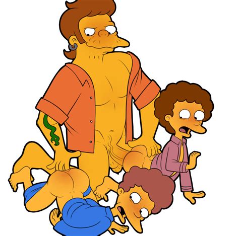 Post 5194805 Iyumiblue Rodflanders Snakejailbird Thesimpsons Todd