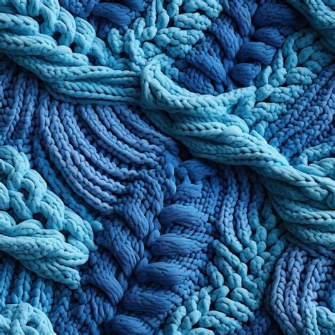 Premium Photo Intricate Blue Weave Beautiful Assorted Wool Weaving