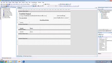 Vs2008 สามารถทำ Crystalreport ให้มีหลายหน้าได้มั๊ยครับ