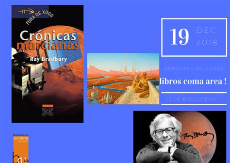 Libros coma area Crónicas marcianas de Ray Bradbury