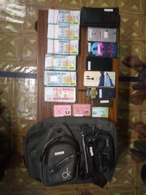 ပုသိမ်မြို့တွင် တစ်သောင်းတန်၊ ငါးထောင်တန်ငွေစက္ကူအတုများ လိုက်လံရောင်းချနေသူများးဖမ်းမိ၊ င