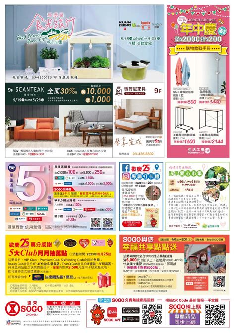 Sogo 中壢店 Dm 》excellent Taiwan 精彩台灣【2023625止】》台灣優惠券大全》省錢大作戰》