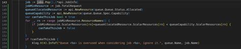 Good First Issue Its Better To Check And Skip Allocation For Job When