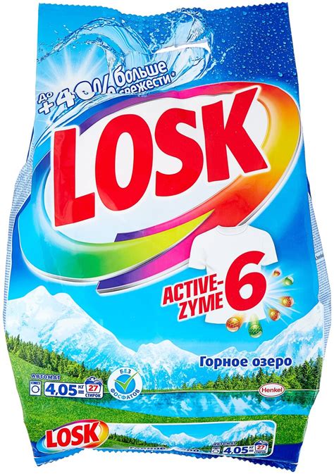 Характеристики модели Стиральный порошок Losk Горное озеро (автомат) на ...